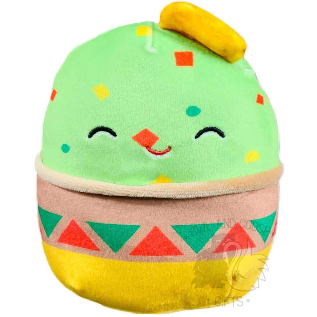 Squishmallow 5 Inch Gideon the Guacomole Plush Toy - Owl & Goose Gifts
