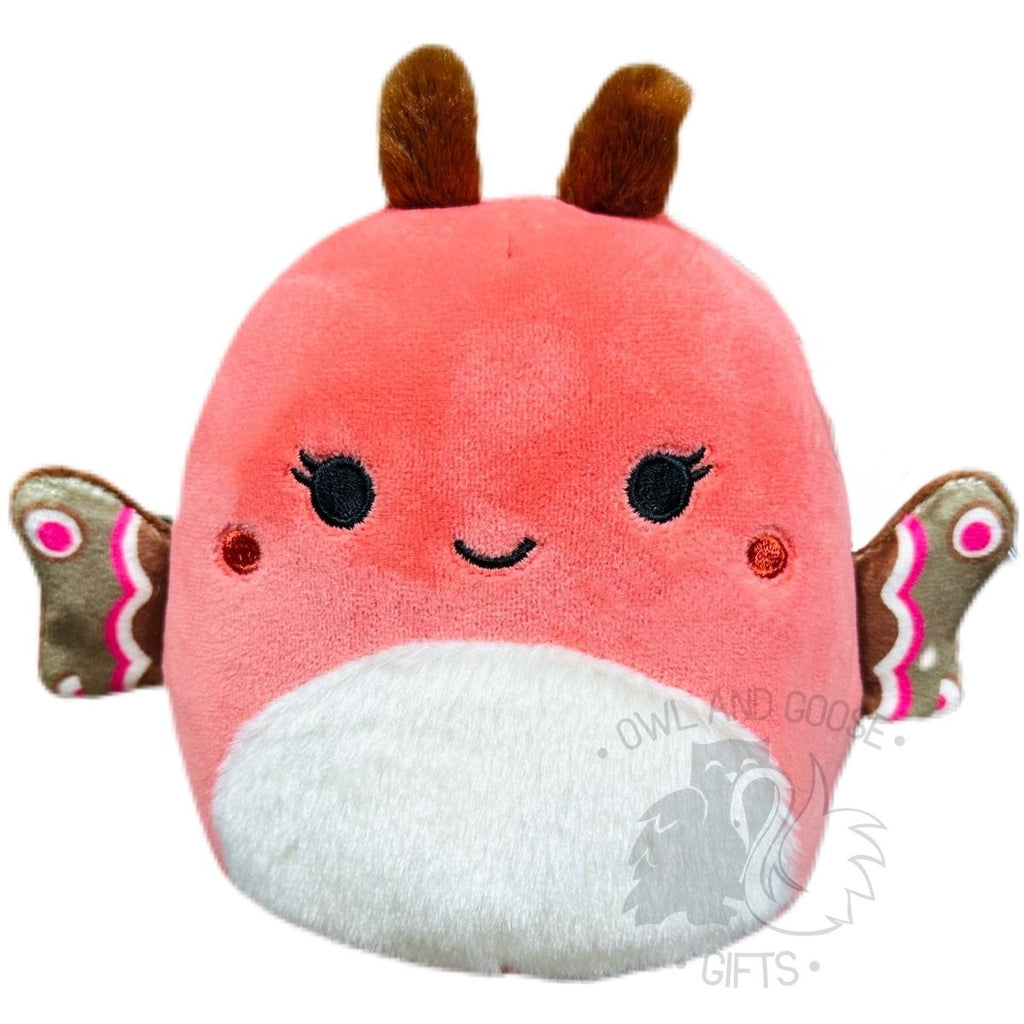 Squishmallow 5 Inch Mirren the Moth Plush Toy - Owl & Goose Gifts