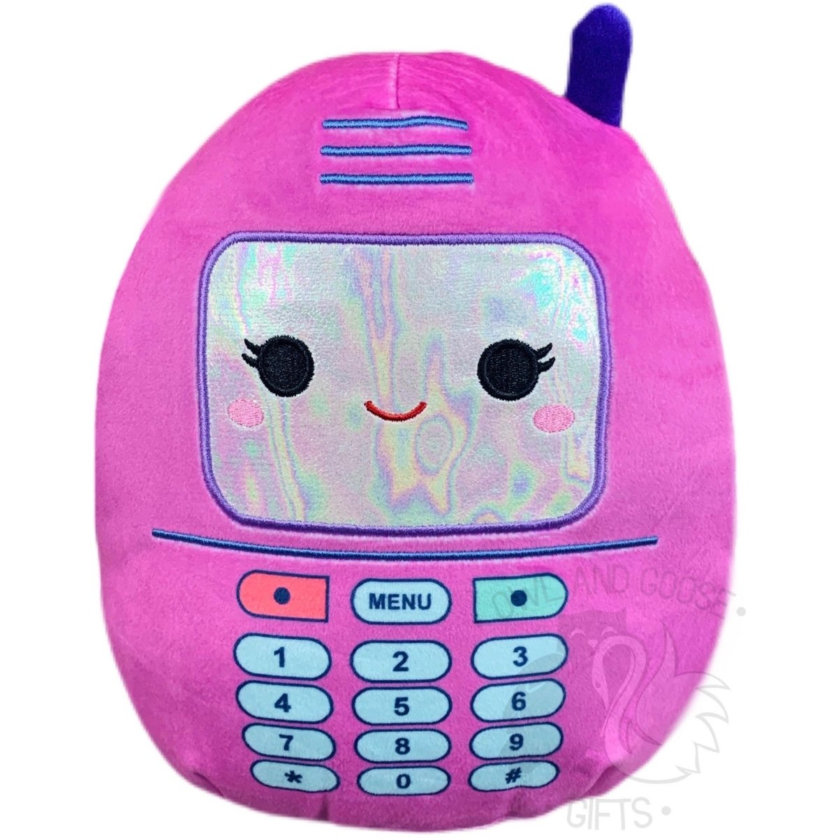 Squishmallow 8 Inch Becki the Cell Phone Plush Toy - Owl & Goose Gifts ...