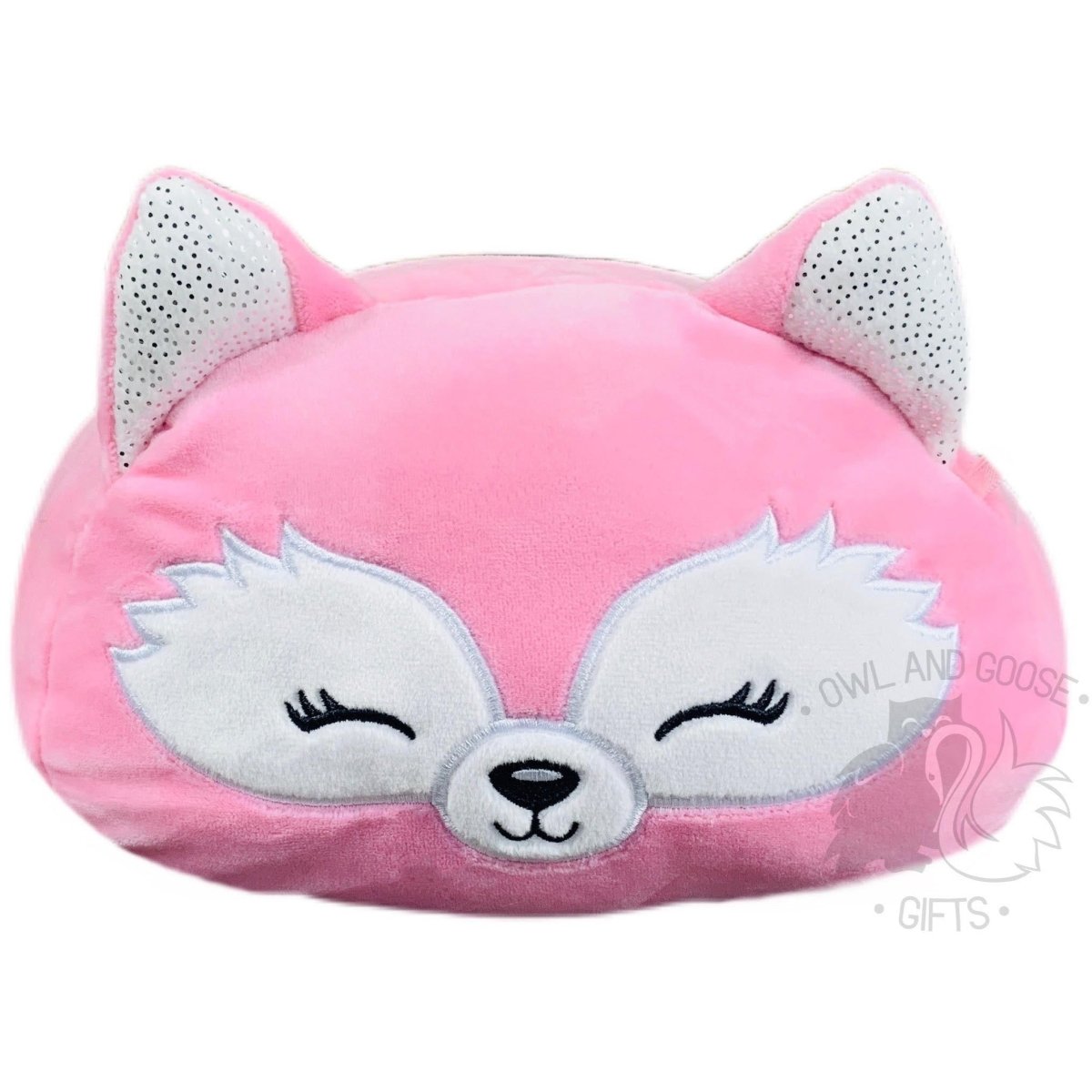 Squishmallow 8 Inch Rhiannon the Fox Stackable Plush Toy - Owl & Goose ...