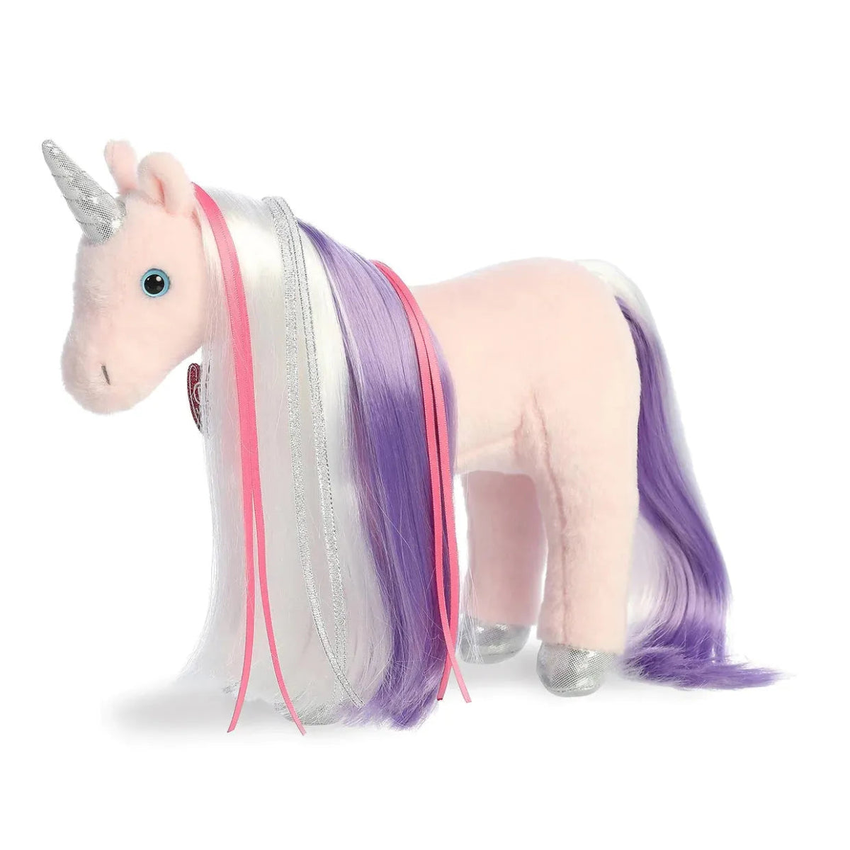 Breyer Mane Events 12 Inch Starlight the Pink Unicorn Plush Toy – Owl ...