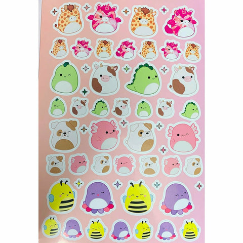 Squishmallow 1000+ Sticker Book - Owl & Goose Gifts