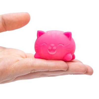 Nee Doh Teenie Cool Cats 1.5 Inch Squish Ball Fidget Toy - Set of 3 ...
